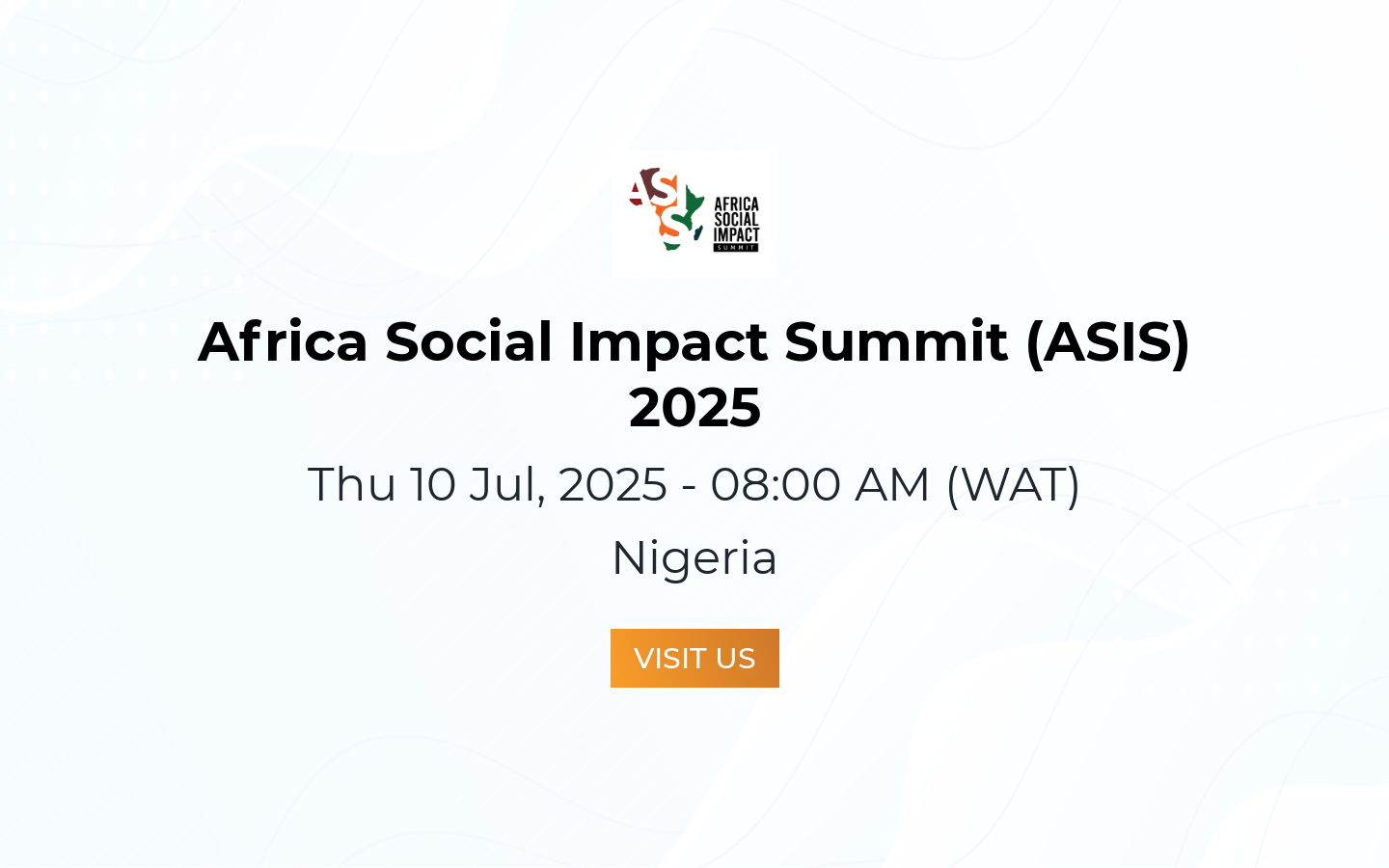 Africa Social Impact Summit (ASIS) 2025